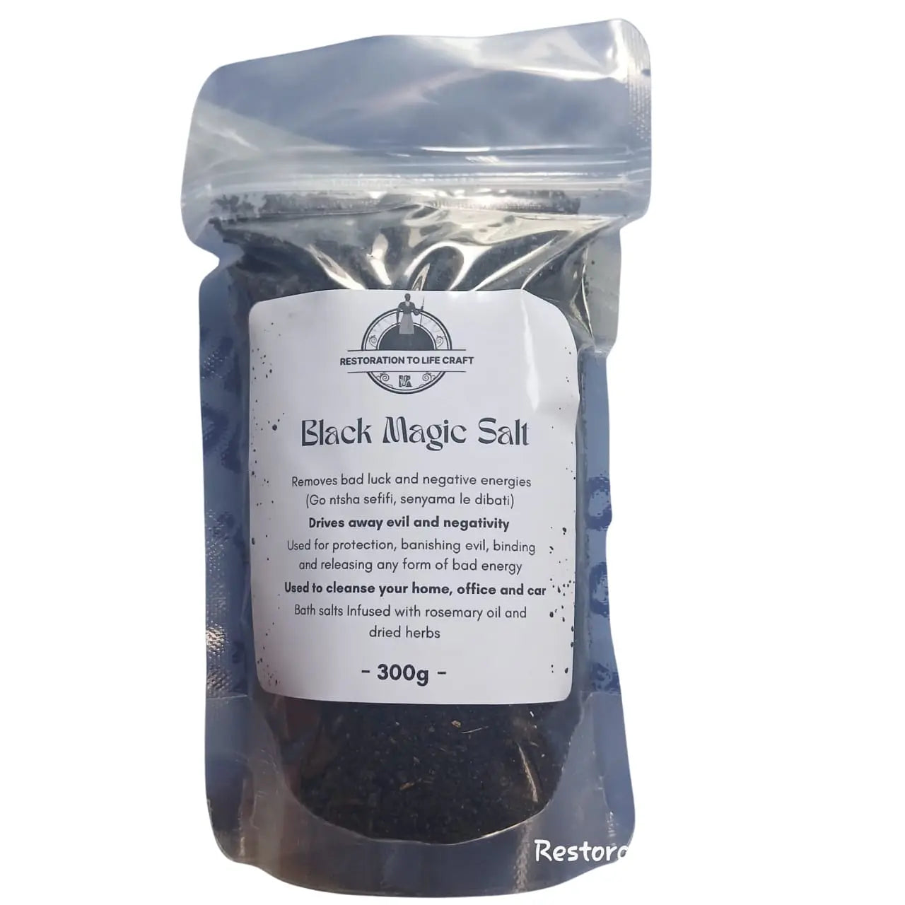 Black Magic Protection Bath Salt - Spiritual Cleansing – Restoration To ...